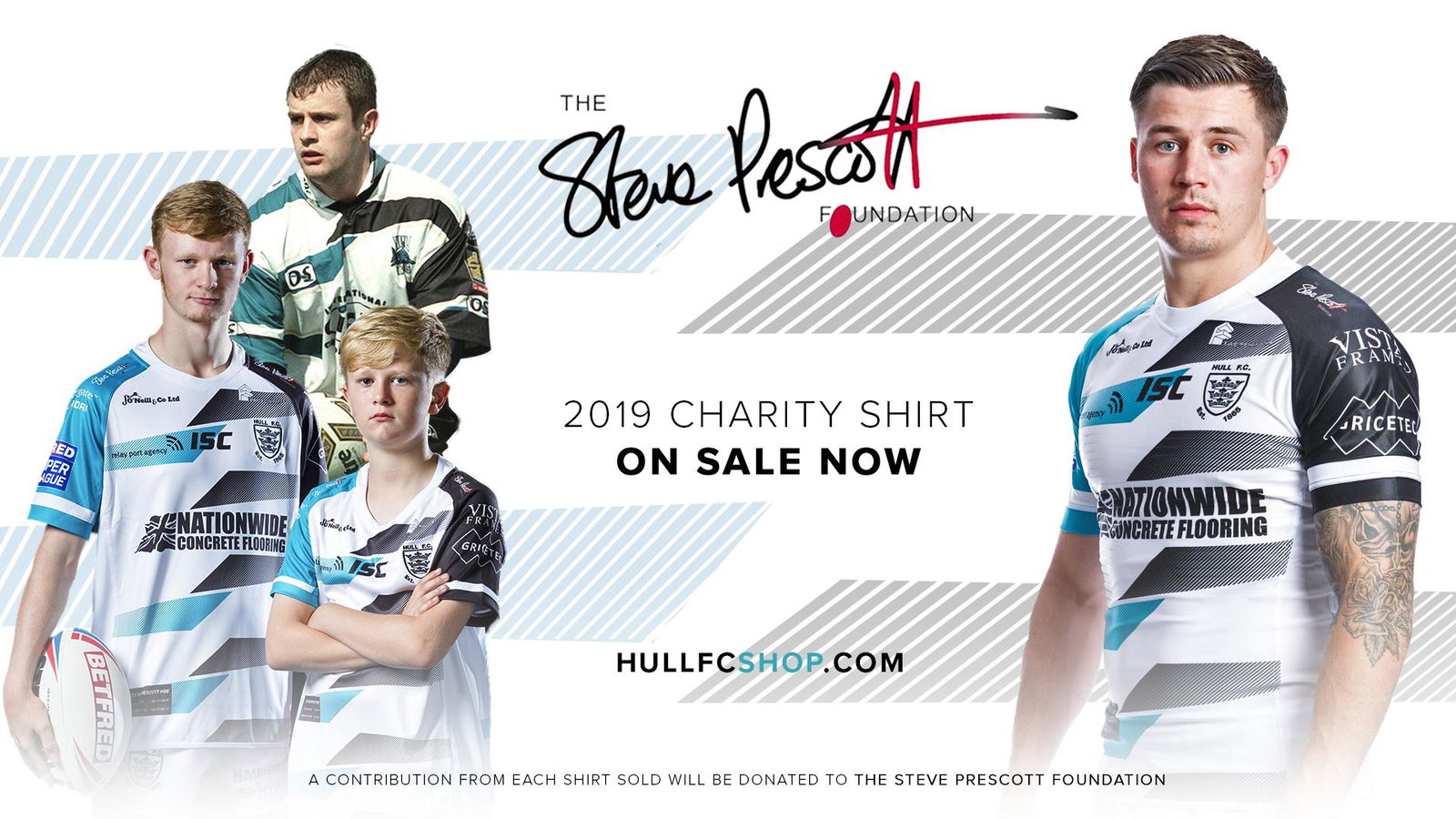 Hull FC reveal charity shirt - Serious About Rugby League