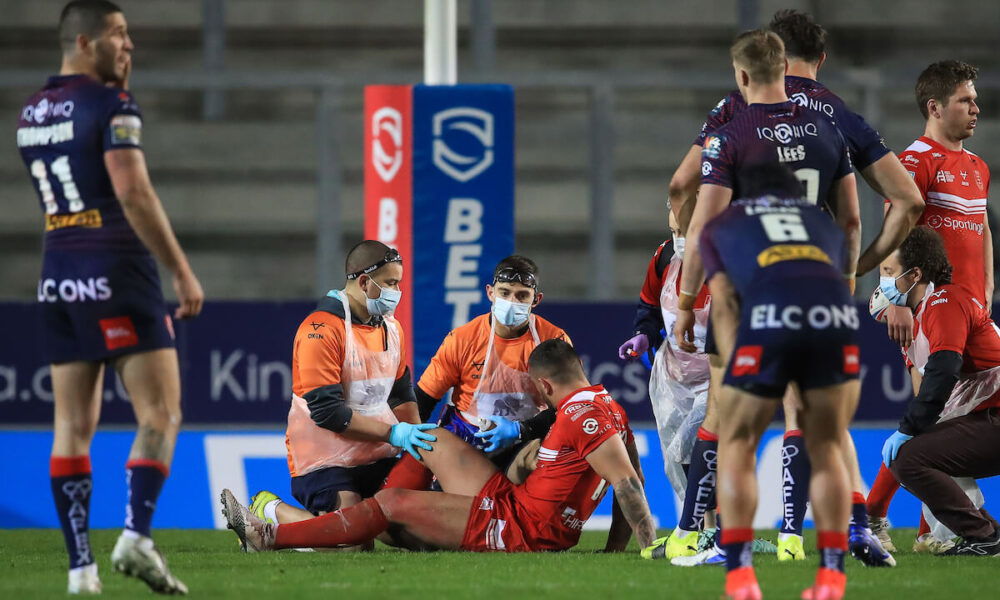 Super League star on recovery trail following horrendous ACL injury ...