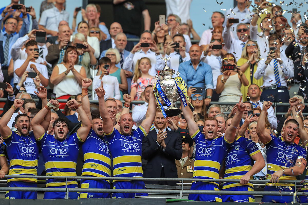 Warrington react to departure of long-serving forward - Serious About ...