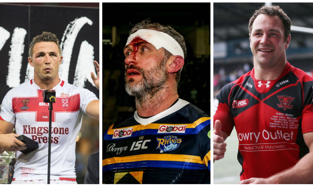 Ex-Leeds Rhinos men Jamie Peacock and Adrian Morley & NRL superstar Sam ...