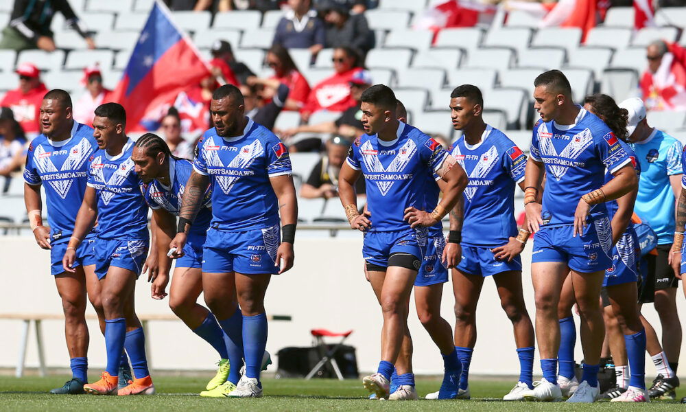 Samoa name 19-man squad as bookies make them strong favourites to beat ...