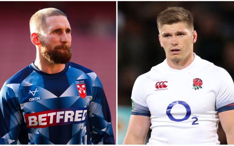 Sam Tomkins discusses Owen Farrell rugby league link and says 'he would ...