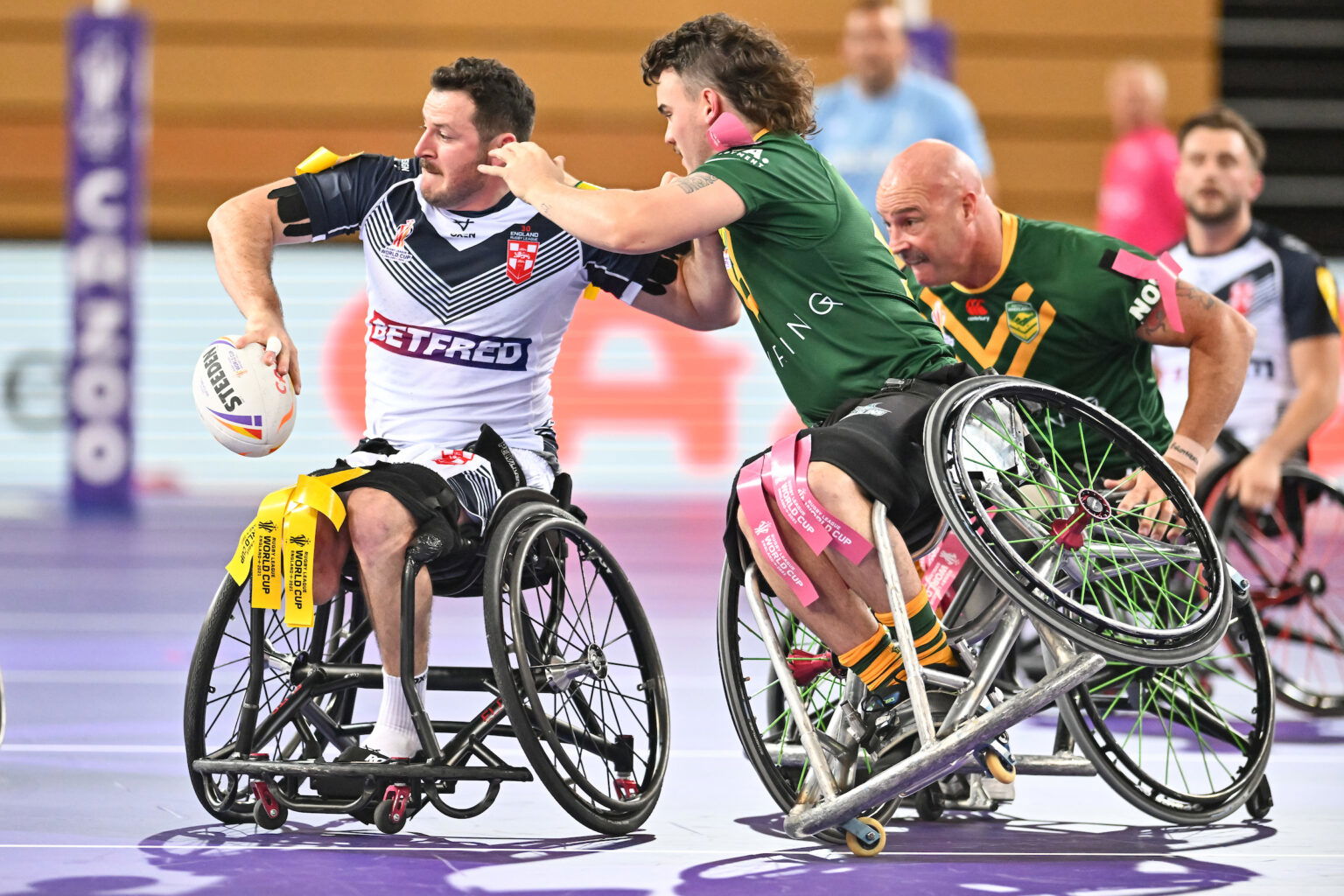 Wheelchair Rugby League trends on Twitter as legends, comedians and ...