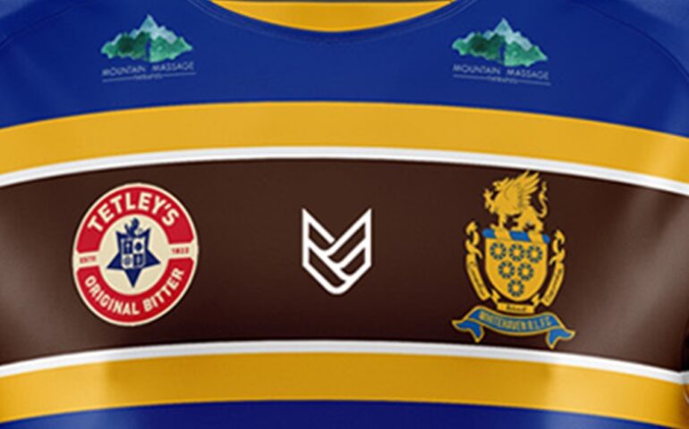 Whitehaven unveil historic chocolate, blue and gold home shirt for 2023 ...