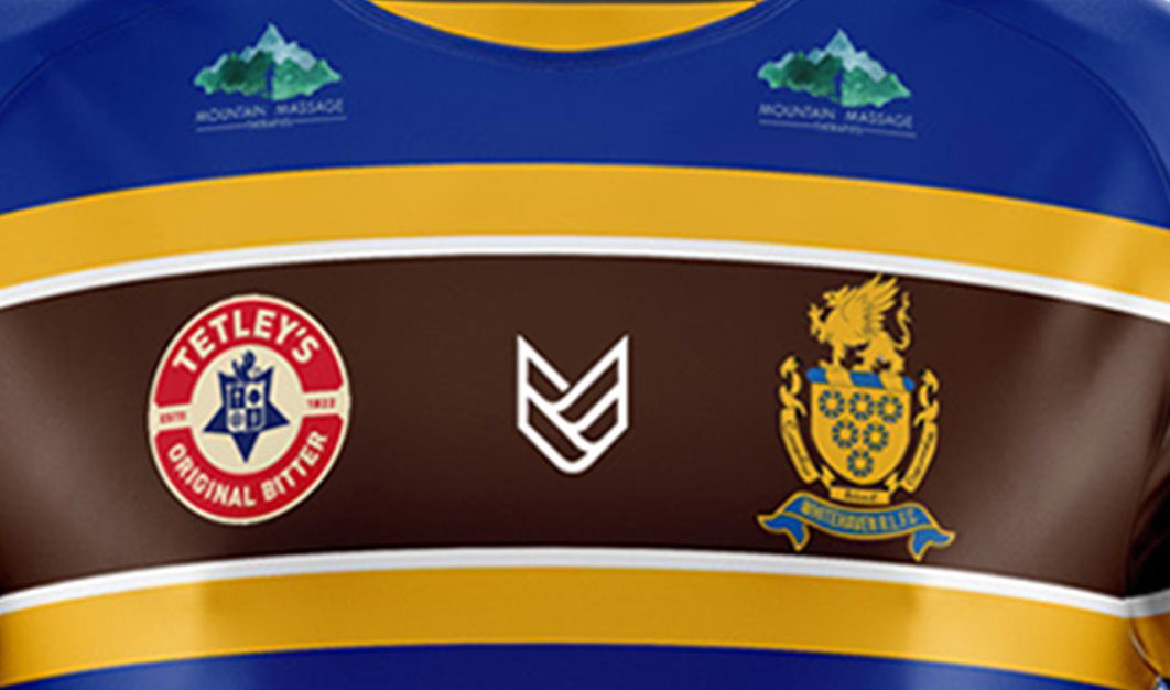 Whitehaven unveil historic chocolate, blue and gold home shirt for 2023 ...