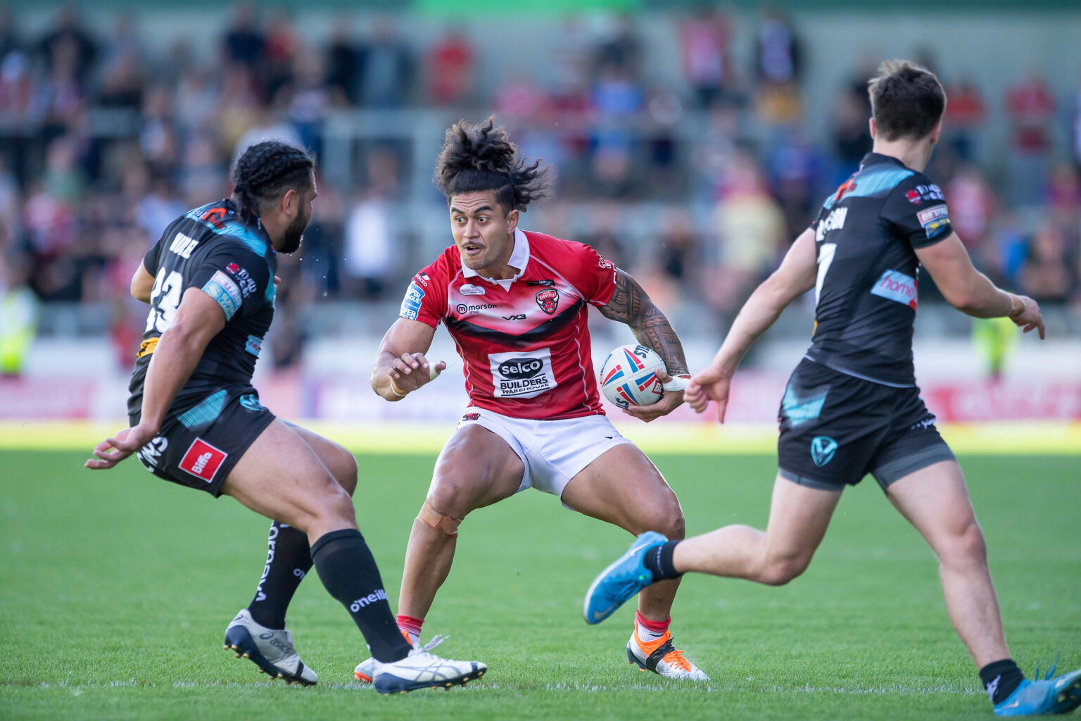 Samoan World Cup star signs three-year deal with Salford Red Devils ...