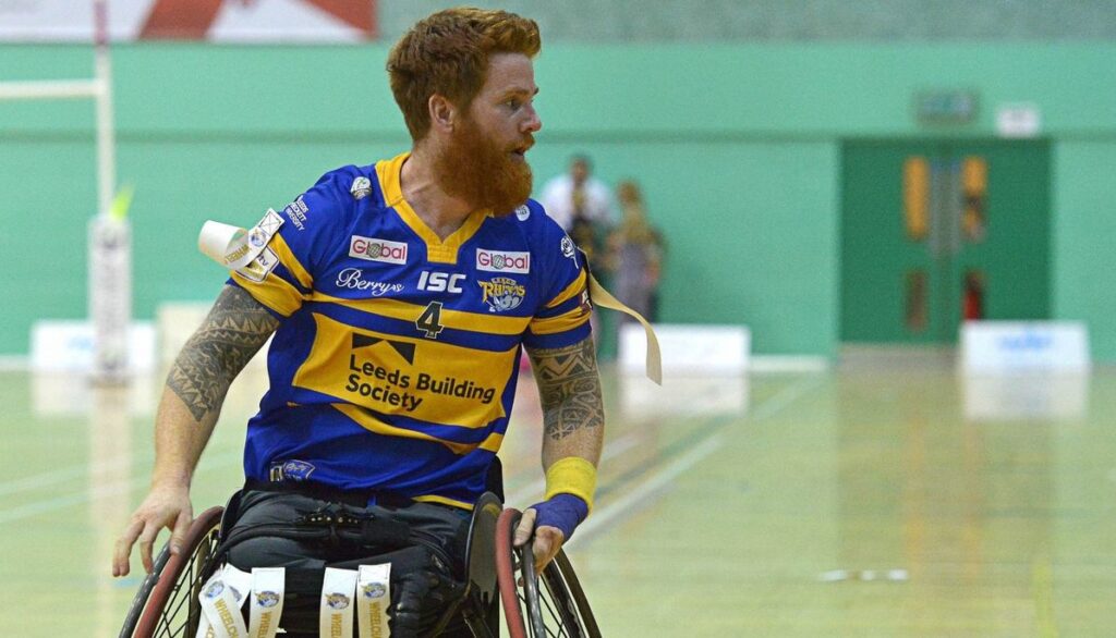 Wheelchair rugby league legend and Leeds Rhinos star retires from the ...