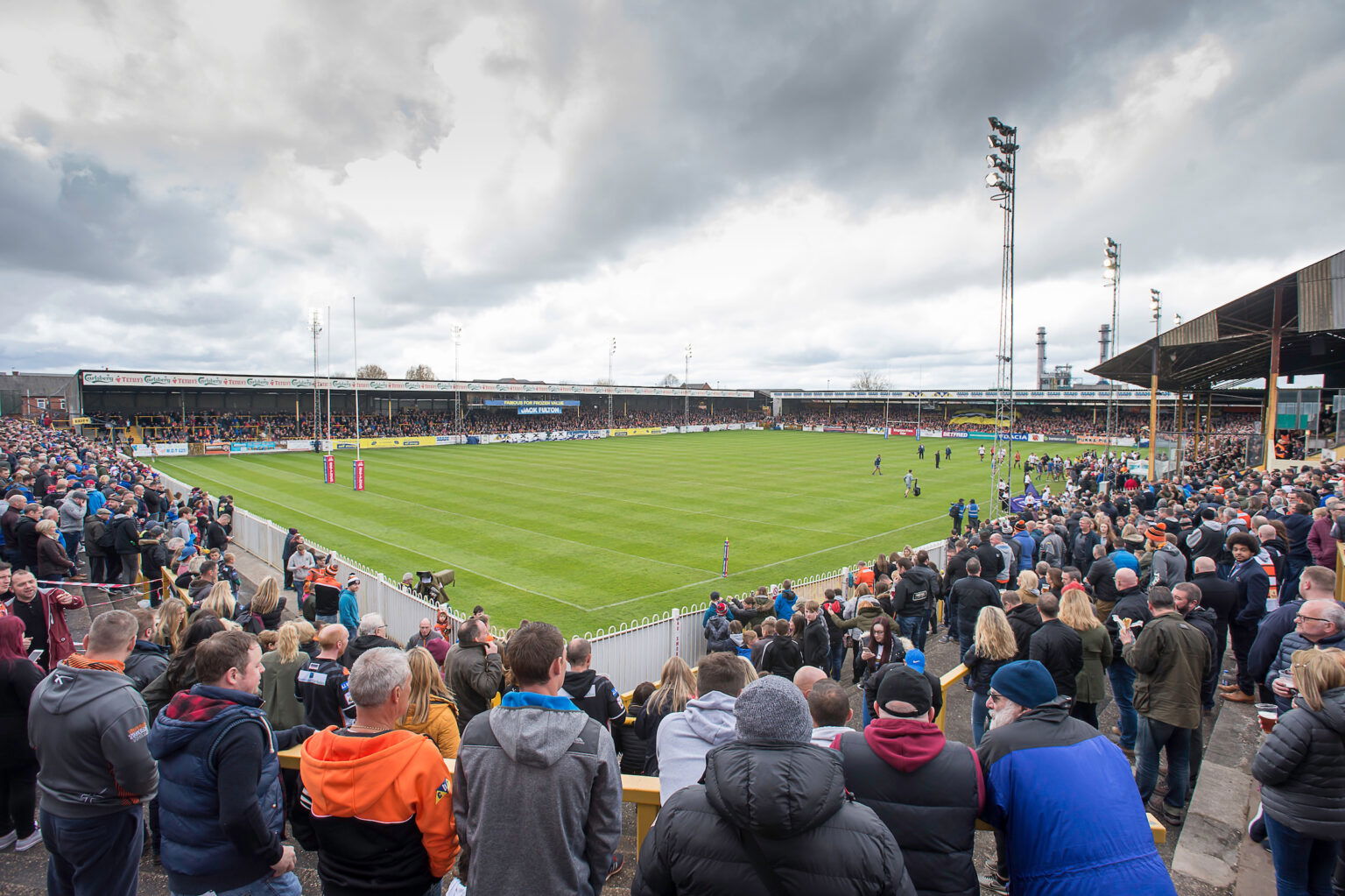 Castleford Tigers face huge stadium redevelopment setback - Serious ...