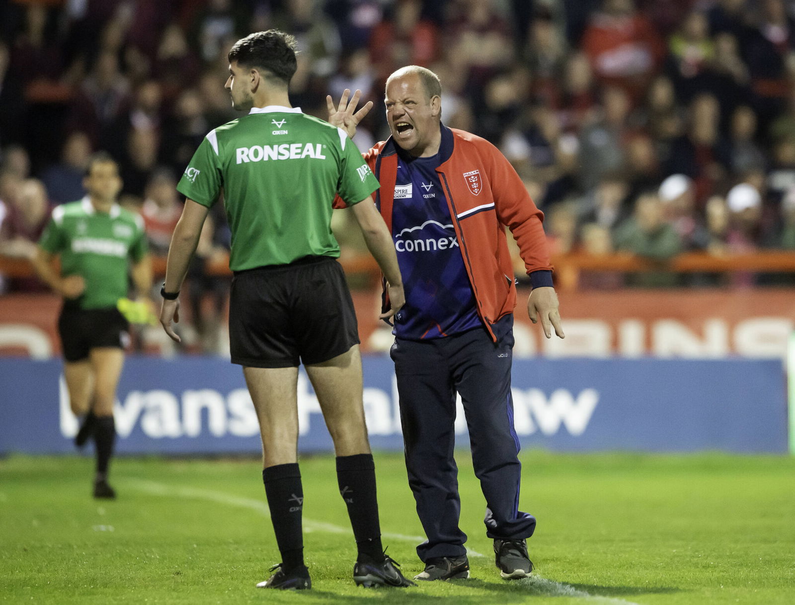 Hull KR fan accused of impacting referee after pitch invasion to yell ...
