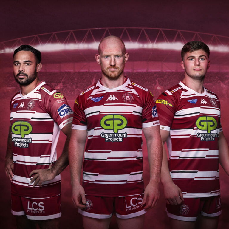 Super League champions Wigan Warriors reveal their 2024 home shirt ...