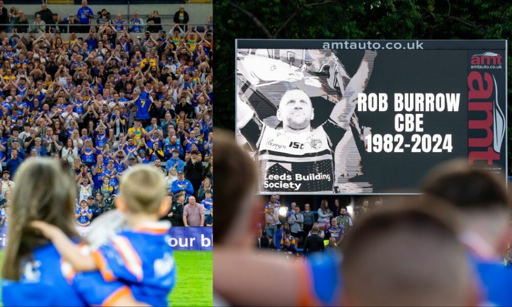 "There's only one Rob Burrow" - Fans unite for Rugby League legend ...