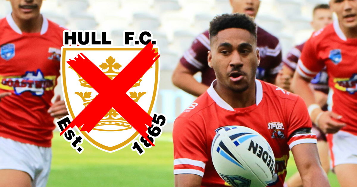Hull FC withdraw contract of signing Treigh Stewart after alleged ...