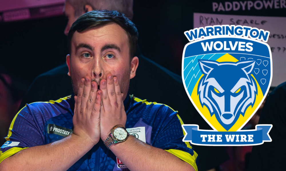 Darts sensation Luke Littler's message to Warrington Wolves ahead of ...
