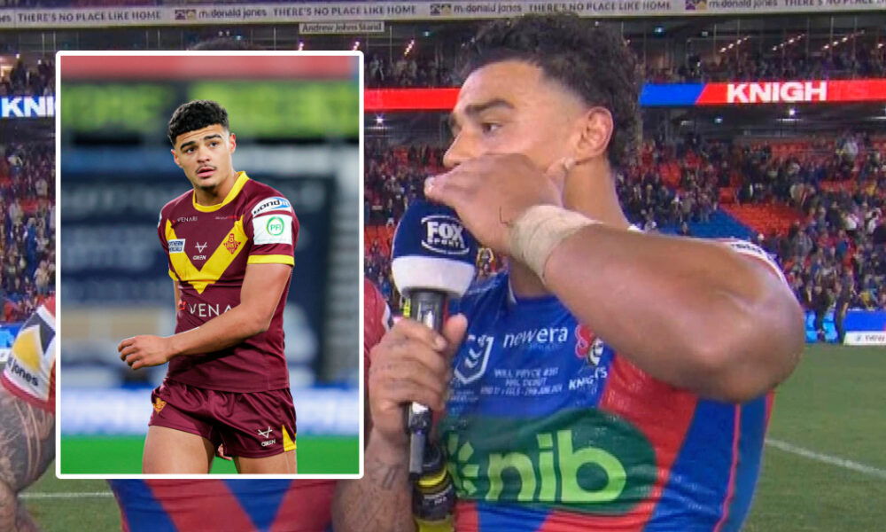 Will Pryce slams treatment by Huddersfield Giants after NRL debut ...