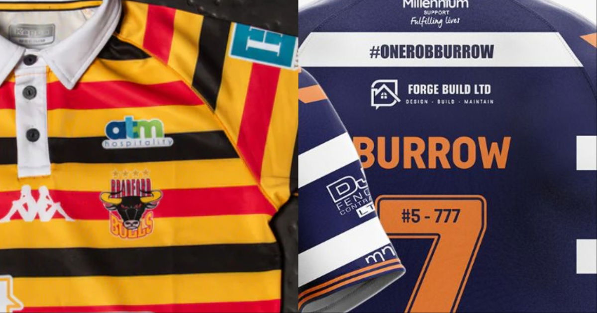 Bradford Bulls and Featherstone Rovers launch stunning new shirts ...