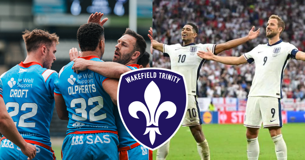 WATCH: Wakefield Trinity get in on the Euros party with wild England ...