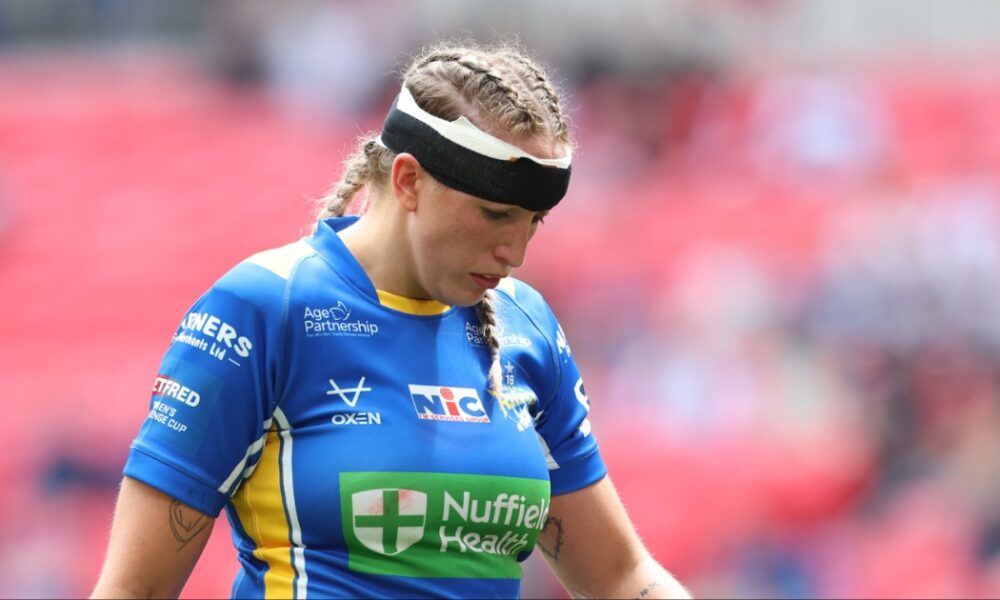 Leeds Rhinos star urges education after controversial tackle ends her ...