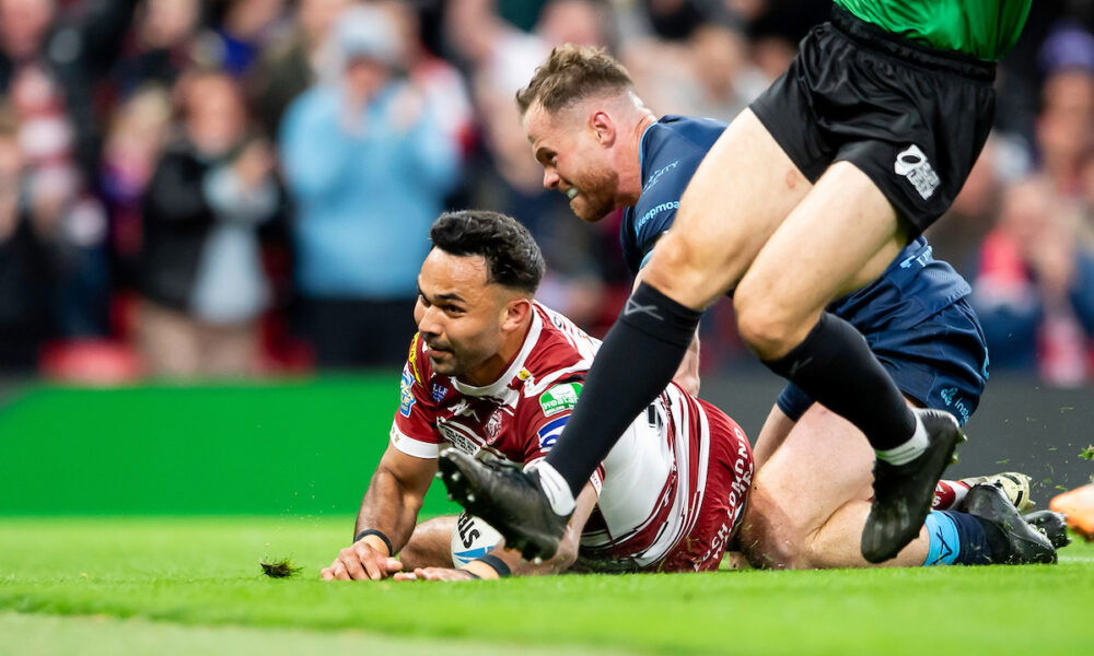 'Playing a different game' - Bevan French lauded as Wigan Warriors win ...
