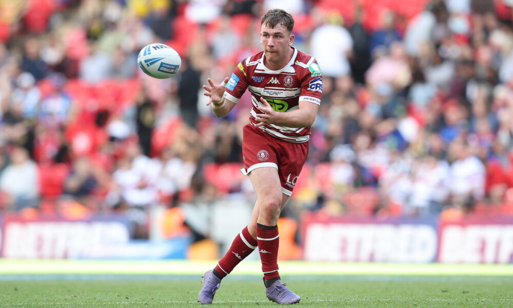 Wigan Warriors star raffles off signed Challenge Cup boots for great ...