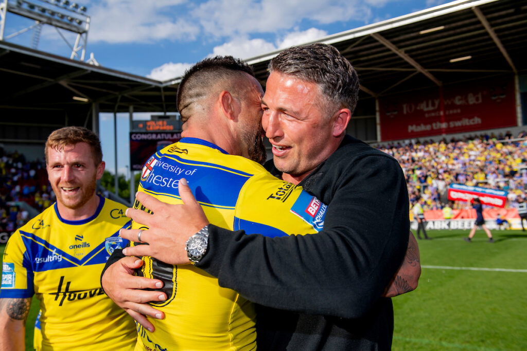 Sam Burgess hails 'brilliant' Marc Sneyd and speaks out on Paul Vaughan's Warrington Wolves ...
