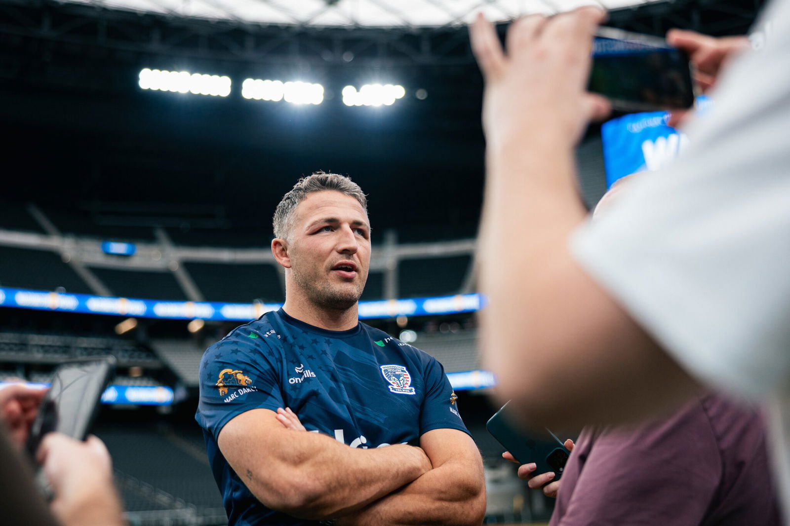 Sam Burgess gives tough verdict after "disappointing" Warrington Wolves dominated by Wakefield ...
