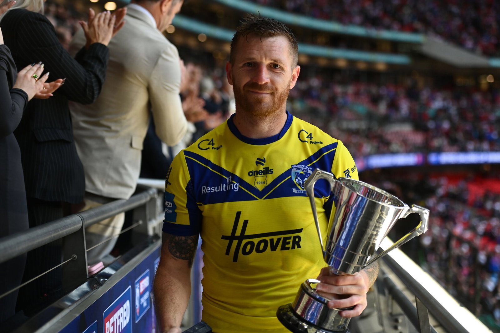Lance Todd Trophy winner Marc Sneyd rallies around Warrington Wolves ...