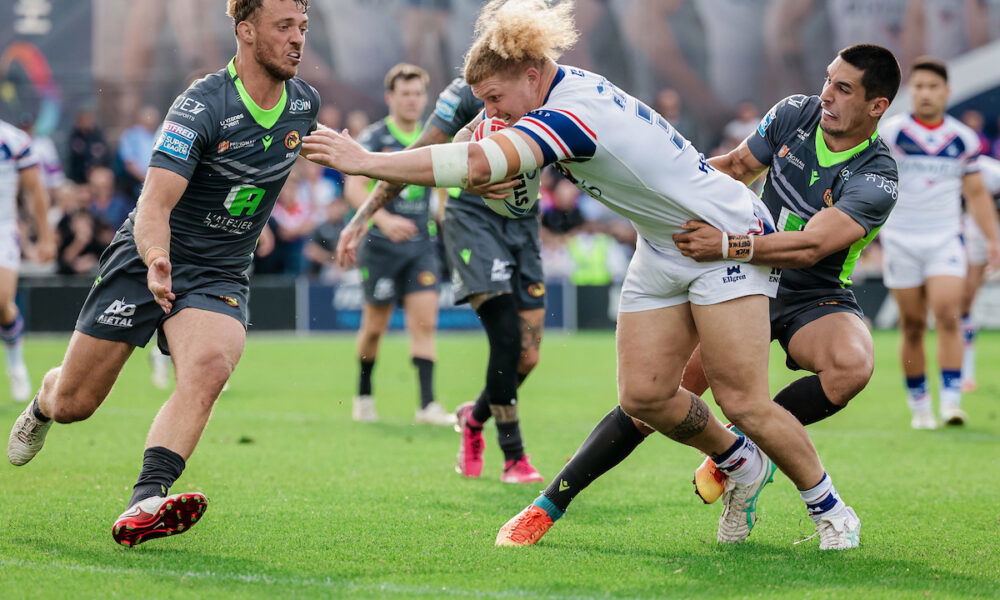 Fundraiser passes milestone after Wakefield Trinity star shaves iconic ...