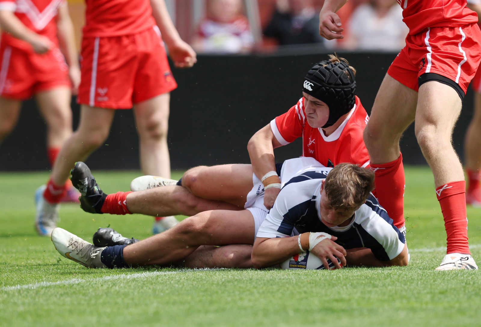 Academy Origin ends in punches as Leeds Rhinos and Hull FC players star ...