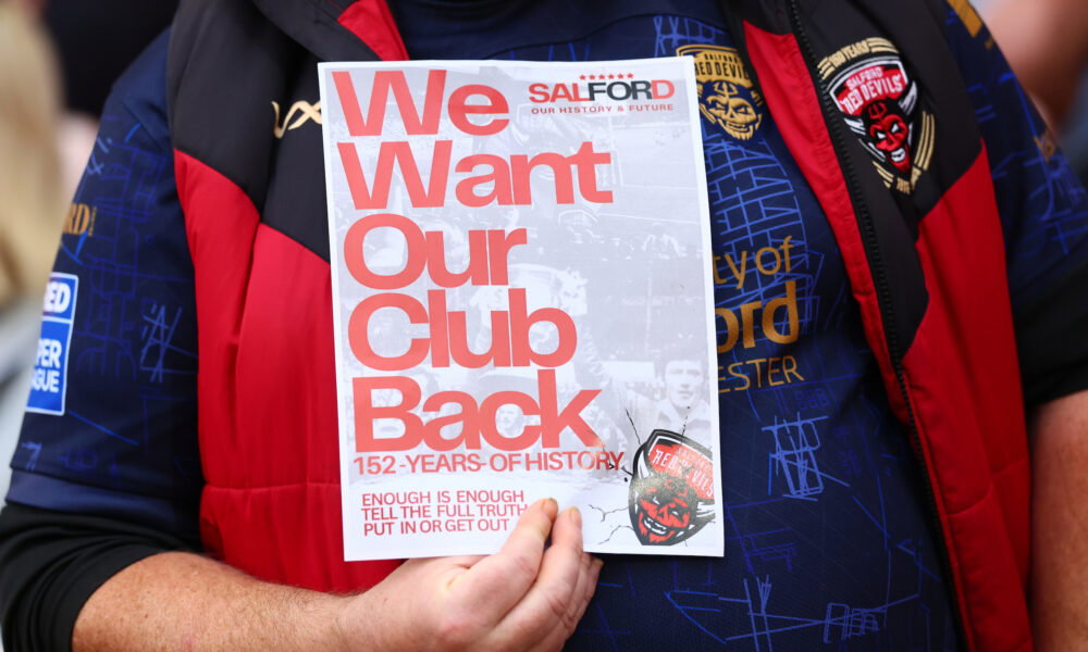 Second Salford Red Devils' fan protest confirmed ahead of huge HMRC ...