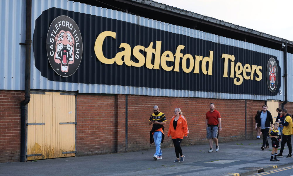 Castleford Tigers unveil new crest as club rebrands for centenary year ...