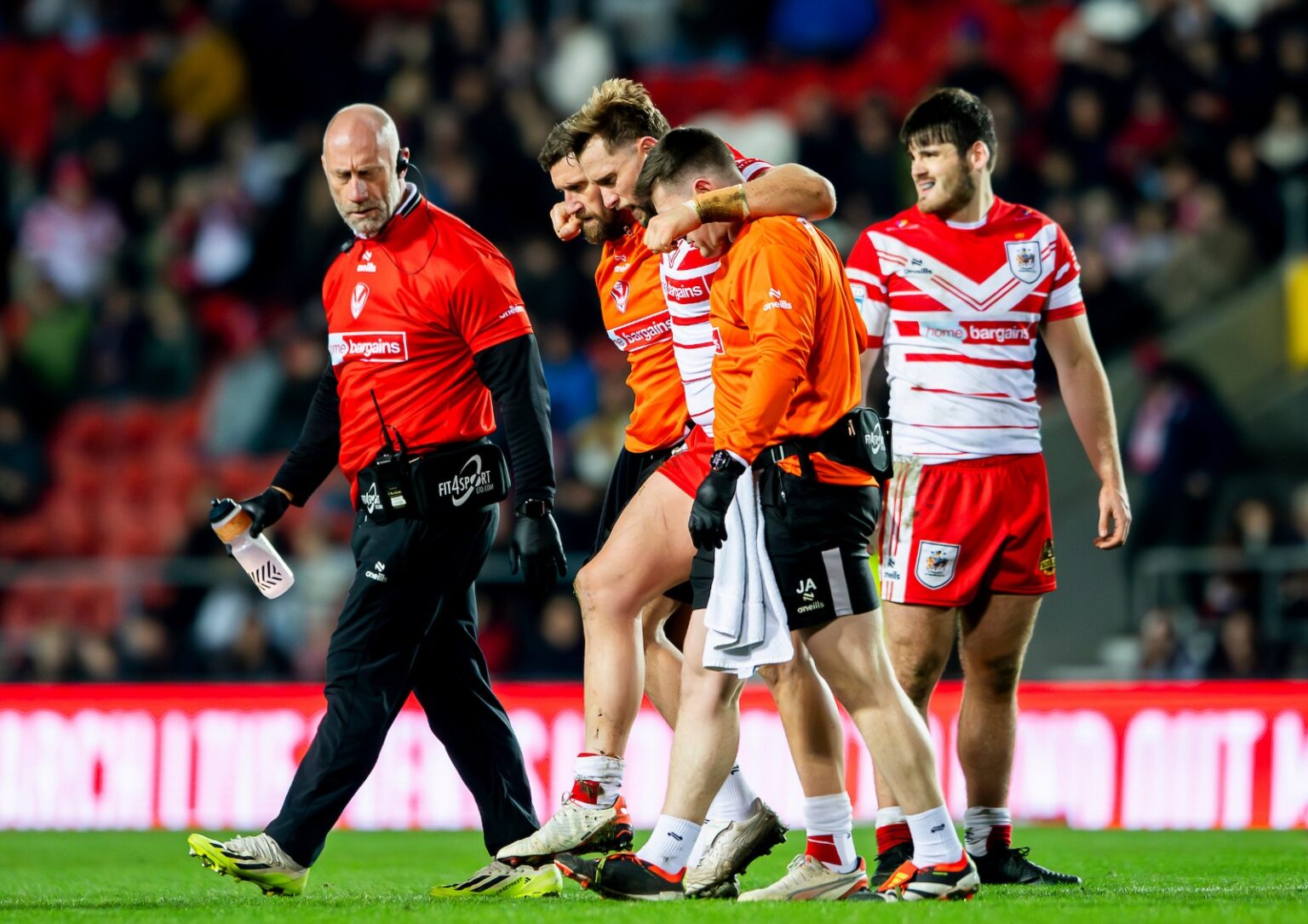 St Helens confirm extent of Jacob Host injury after leg break whilst ...